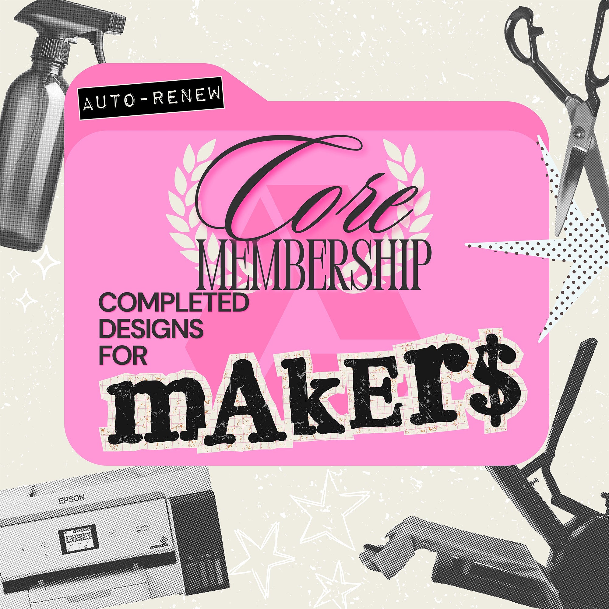 Core Membership (Completed Designs) – KayndiDesigns