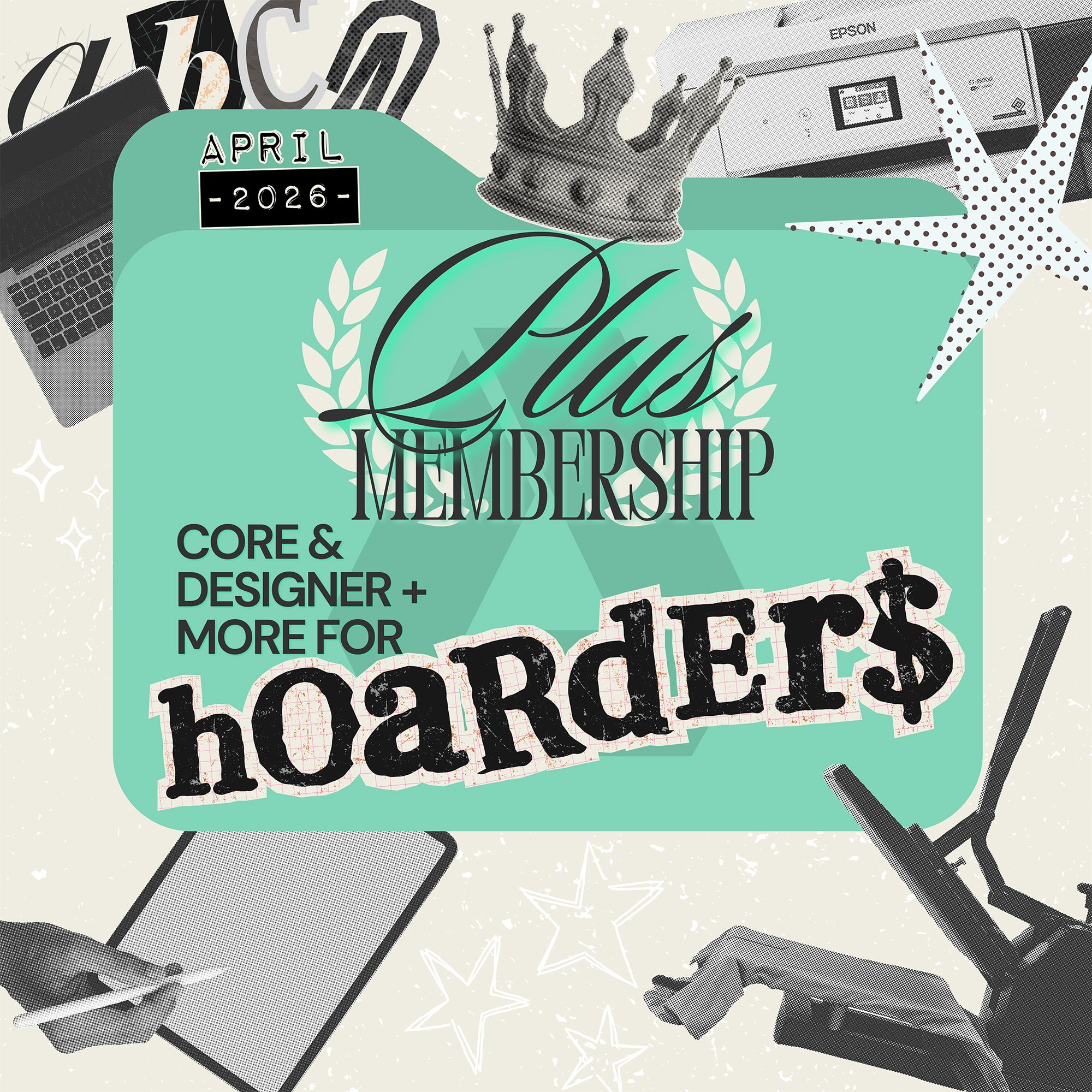 Plus Membership April 2026 (Core & Designers Plus Bonus) – KayndiDesigns
